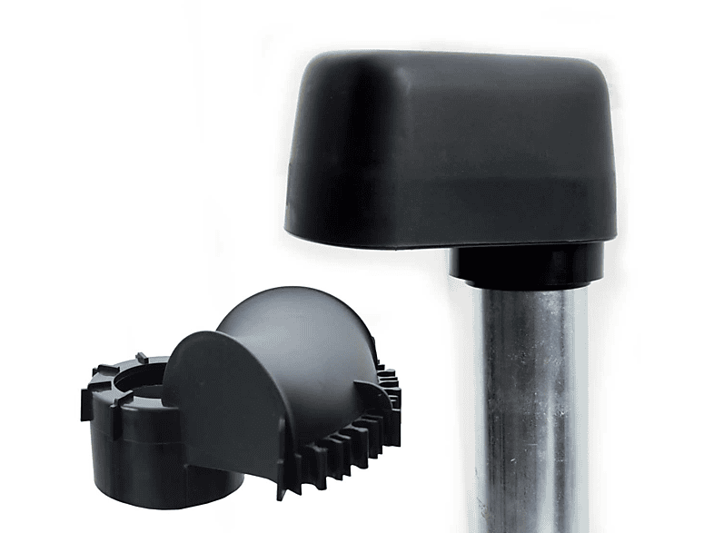 PREMIUMX Mastkappe mit Kabeldurchführung groß für SAT Masten und ...