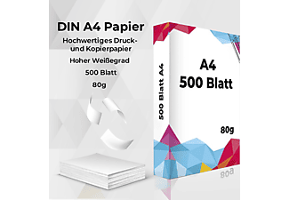 SPS S-19697 Druckerpapier 210x297 mm A4 5000 Blatt Din A4 Papier 80g/m² | MediaMarkt