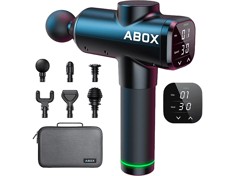 ABOX Hero 1-4 Massagegerät Tiefengewebe Muskel Therapiepistole Massagepistole | MediaMarkt