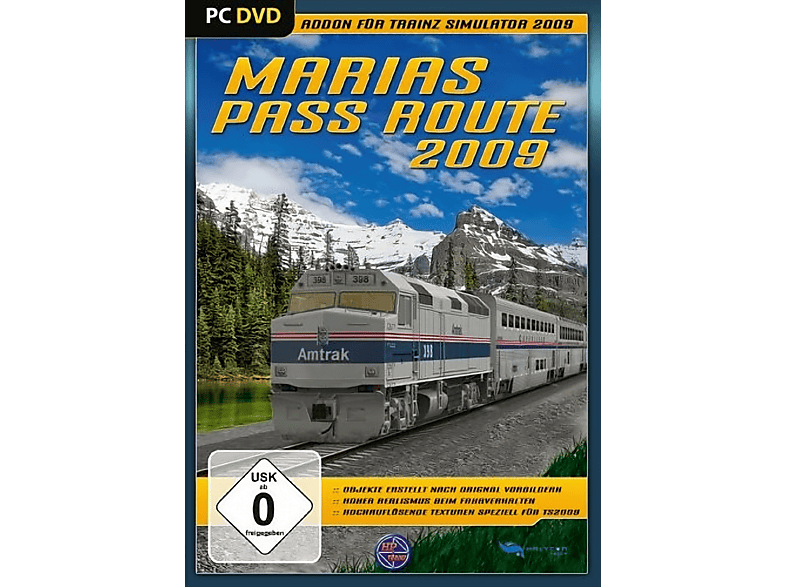 Trainz 2009 | Marias Pass Route 2009 - [PC] | SATURN