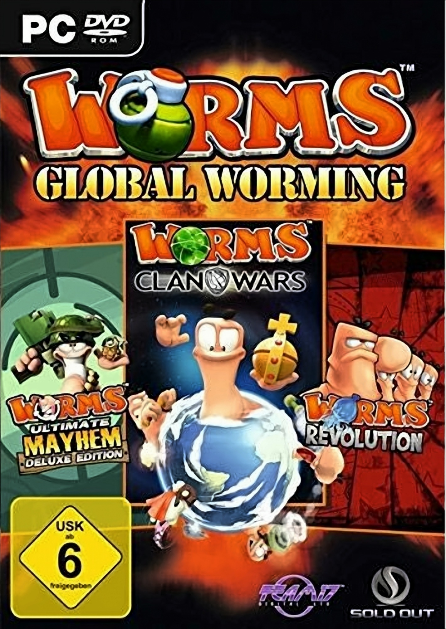 Worms Triple Pack - [PC] | SATURN