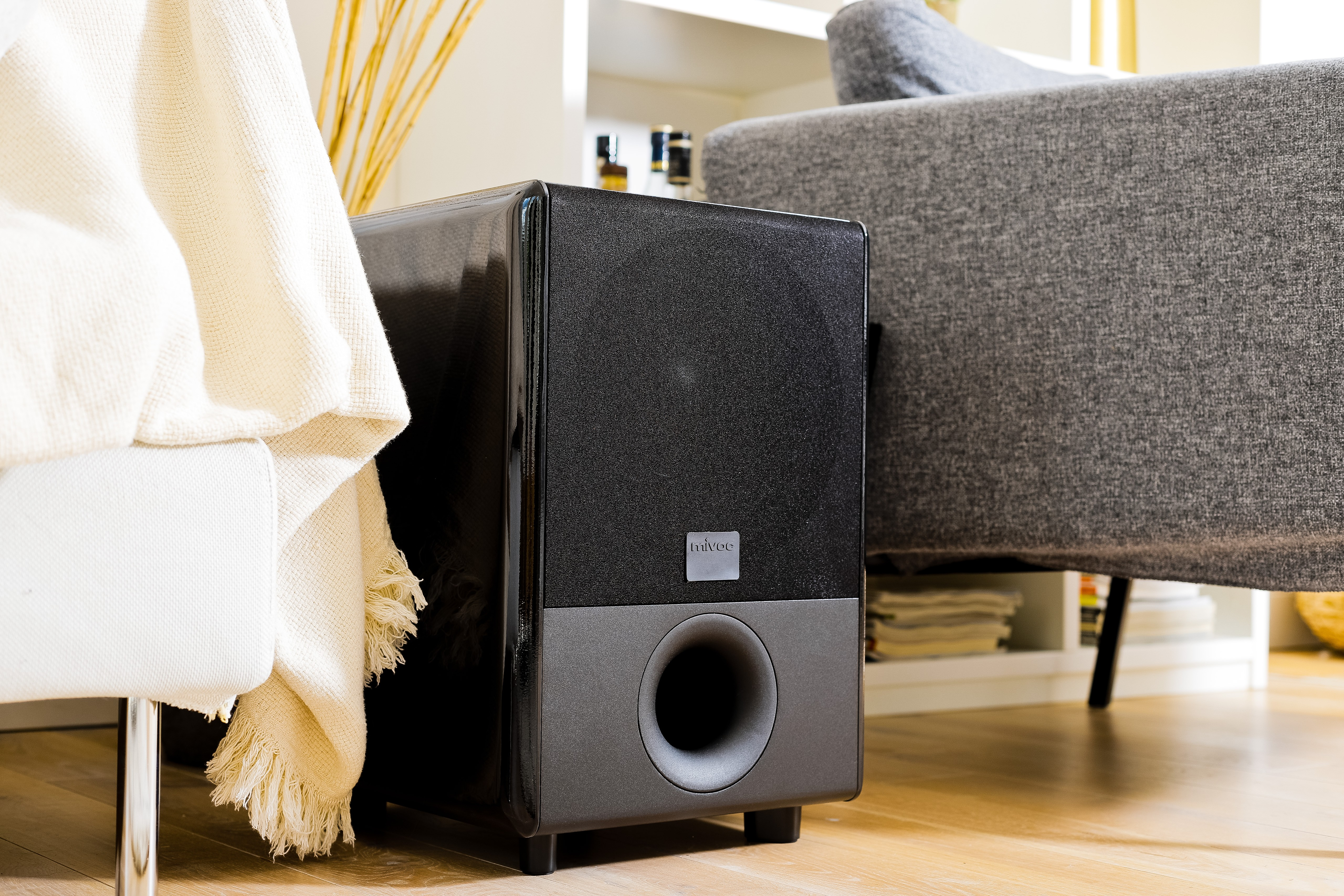 MIVOC Hype 10 G2 Aktiv Subwoofer, Aktivsubwoofer, Bassbox, Schwarz ...