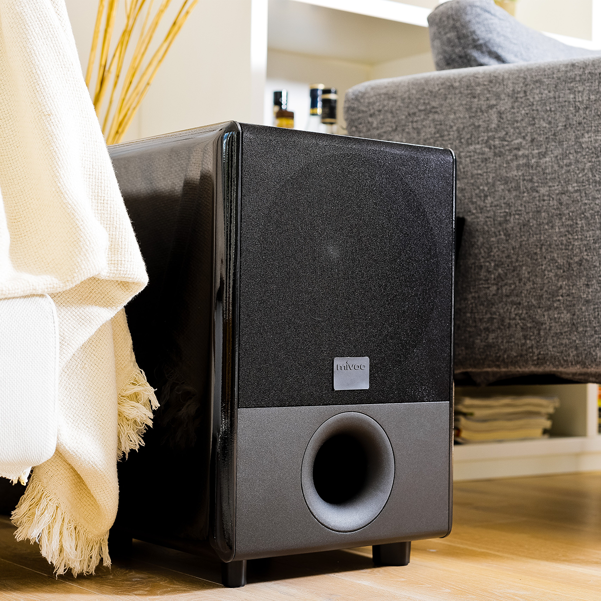 MIVOC Hype 10 G2 Aktiv Subwoofer, Aktivsubwoofer, Bassbox, Schwarz ...