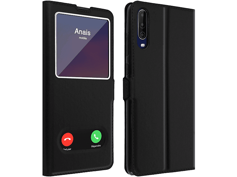 AVIZAR FOLIOTOWINDBKV4R, Holster, Wiko, View 4 Lite, Schwarz | MediaMarkt