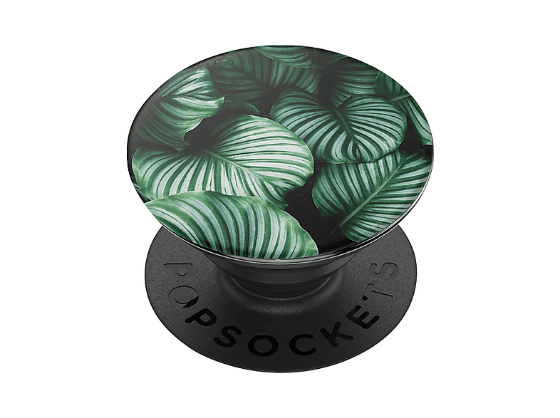 POPSOCKETS Handy-Griff mit Tropical Palm Leaves Design Halterung, Grün ...