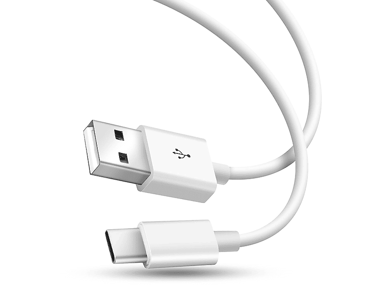 Cable USB | AVIZAR DATA-VRAK-A2C, USB-C, Blanco | MediaMarkt