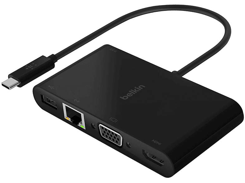 BELKIN AVC004btBK Dockingstation, Schwarz | MediaMarkt