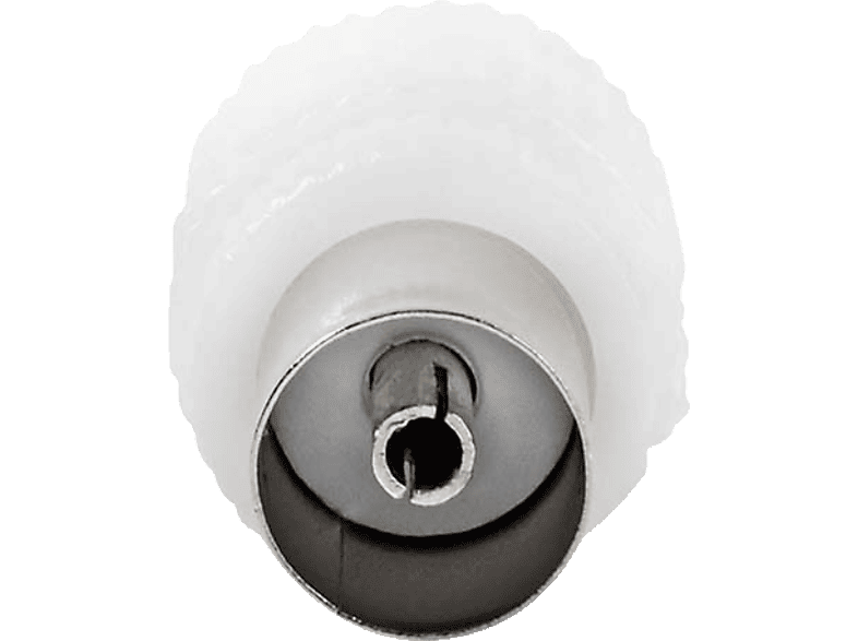 NEDIS CSGB40999WT IEC (Coax) Stecker, Weiss | MediaMarkt