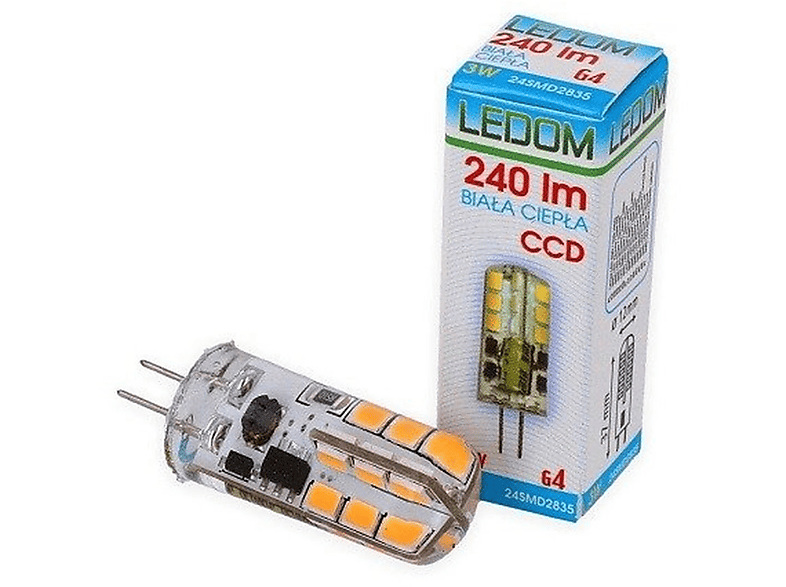 LED LINE 3x G4 | 3 Watt | 12V AC/DC | 240 Lumen | | Silikon LED ...