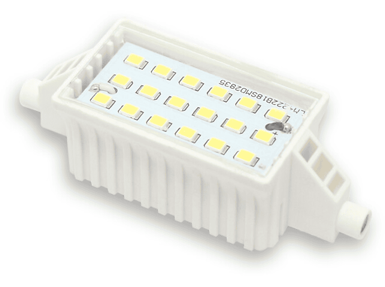 LED LINE R7s 78mm LED 6W 500 lm SMD 2835 LED Leuchtmittel Kaltweiß ...