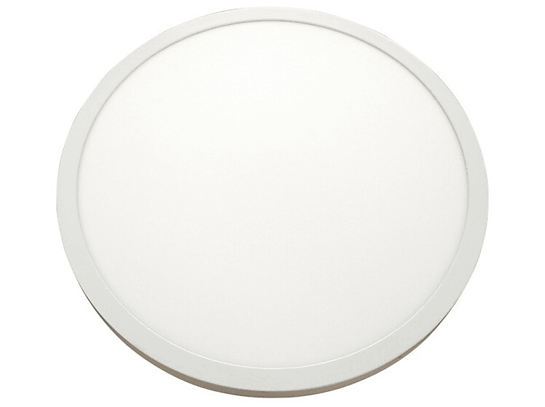 LED LINE 40W Rund Ø600 x 40mm 3600 lm inkl.Trafo LED Panel Warmweiß ...