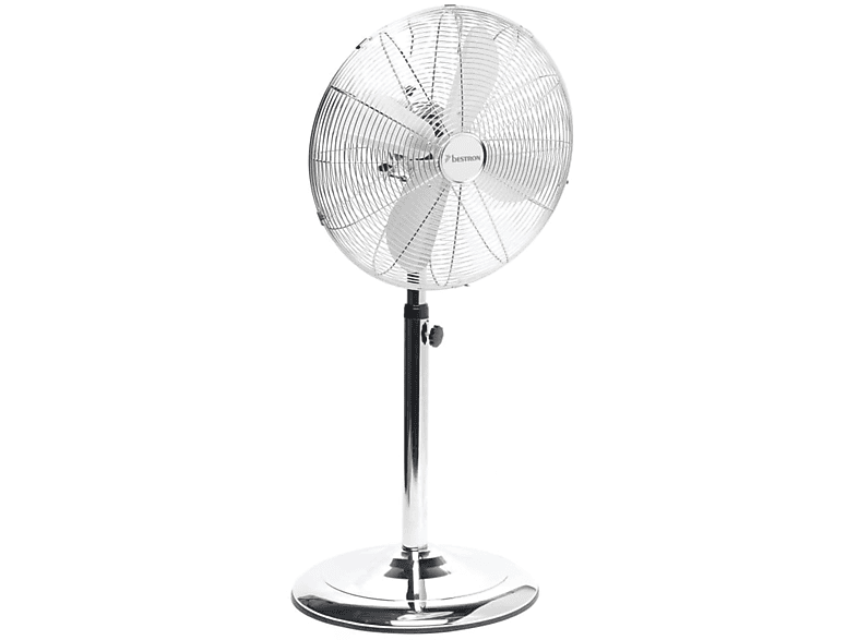 BESTRON DFS 45 S STANDVENTILATOR 45CM CHROM Standventilator Chrom (50 ...