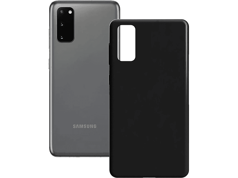 Funda móvil - CONTACT Galaxy S20, Compatible con Samsung Galaxy S20, Negro | MediaMarkt