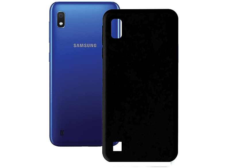 Funda móvil | KSIX Galaxy A10, Compatible con Samsung Galaxy A10, Negro ...
