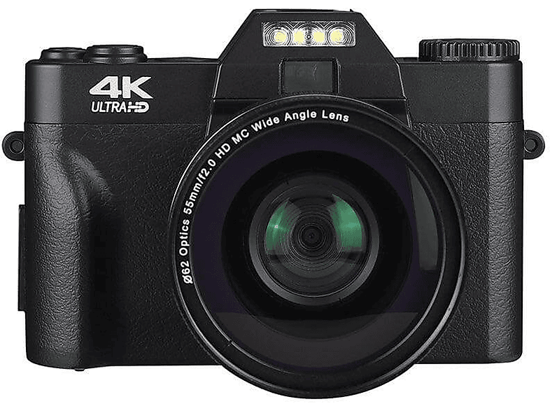 BYTELIKE Digitalkamera mit 48 MP Auflösung und 16-fachem Digitalzoom ...