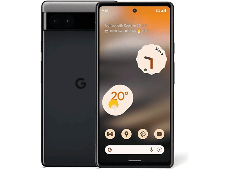 GOOGLE Pixel 6a 128 GB Graphite | MediaMarkt