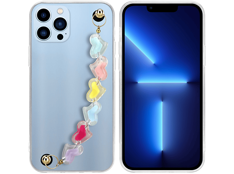 CADORABO in silicone TPU flessibile con catena da polso, CUSTODIA per ...