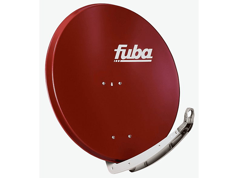 FUBA DAA 850 R Satellitenantenne 85 cm Aluminium Ziegelrot ...