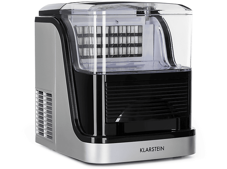 KLARSTEIN Kristall Eiswürfelmaschine (150 Watt, Silber) | MediaMarkt