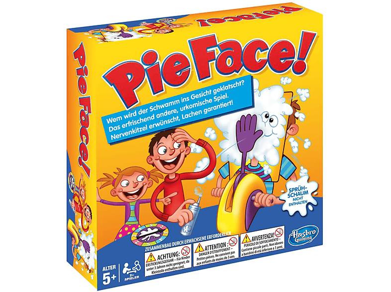 HASBRO Pie Face Gesellschaftsspiel | MediaMarkt