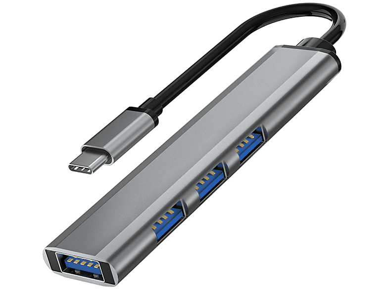 INF USB-C-zu-USB-3.0-Hub mit 4 Anschlüssen USB Hub | SATURN
