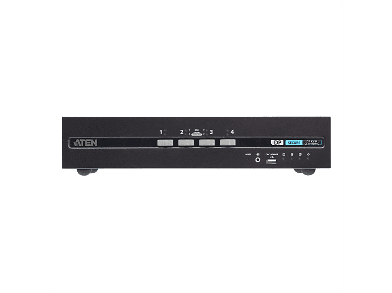 ATEN CS1144DP4C 4-Port USB DisplayPort Dual Display Secure KVM Switch KVM-Switch, DisplayPort ...