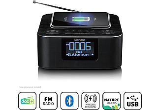 LENCO CR-650BK Radiowecker, DAB, FM, Bluetooth, Schwarz | MediaMarkt