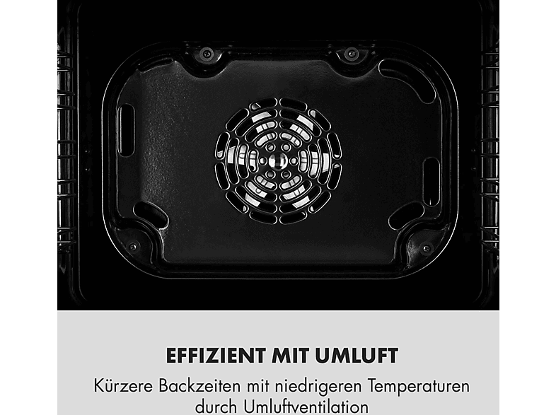 KLARSTEIN Kalahari Backofen (Einbaugerät, A, 68 l, 59,5 cm breit) | SATURN