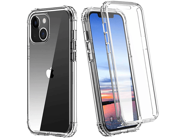 CASEONLINE 360°, Backcover, Apple, iPhone 13, Transparent | SATURN