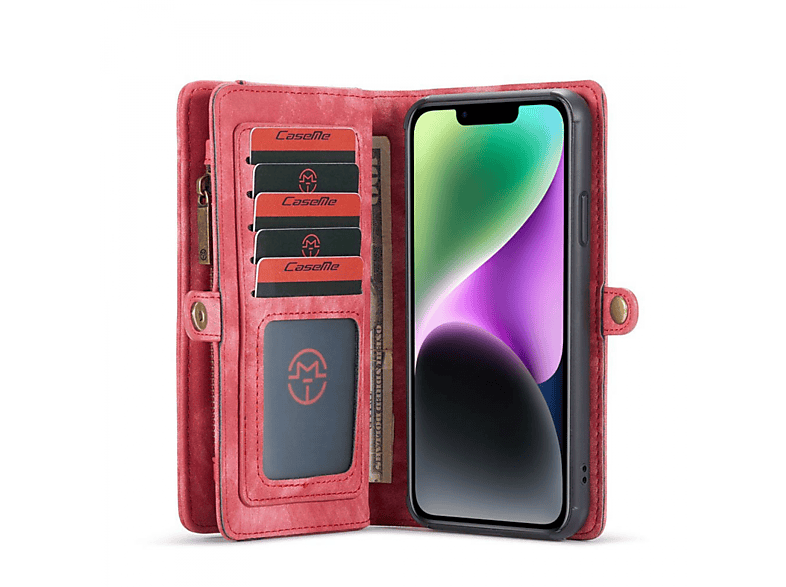 CASEME 008, Bookcover, Apple, iPhone 14, Rot | MediaMarkt