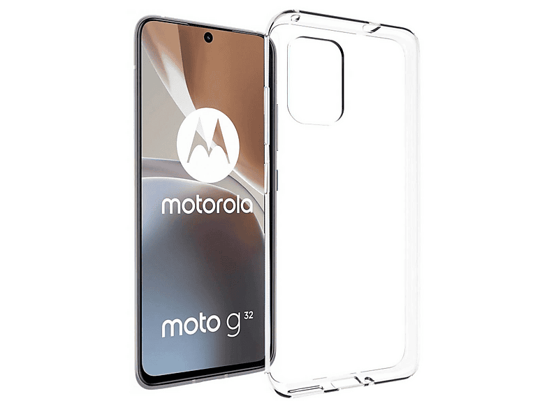 CASEONLINE Clear, Backcover, Motorola, Moto G32, Transparent | MediaMarkt