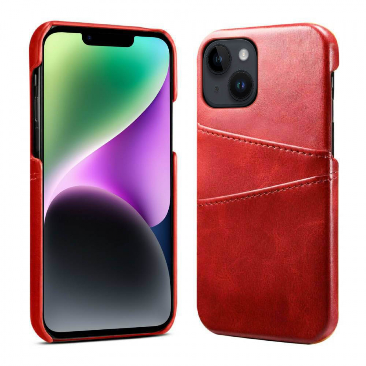 CASEONLINE Retro, Backcover, Apple, iPhone 14, Rot | MediaMarkt