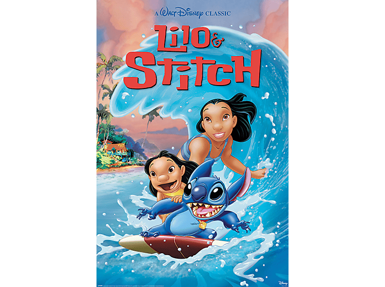 Disney | Poster - Lilo & Stitch - Wave Surf | MediaMarkt