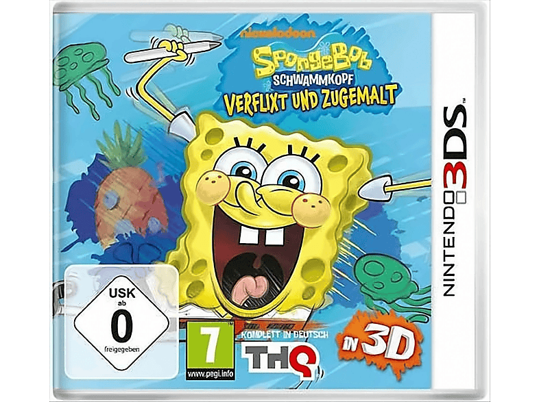 SpongeBob Verflixt und Zugemalt - [Nintendo 3DS] | SATURN