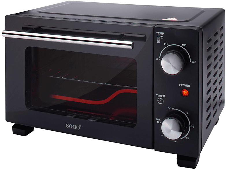 Horno - HOR-SS-10530 SOGO, 800 W, Negro | MediaMarkt