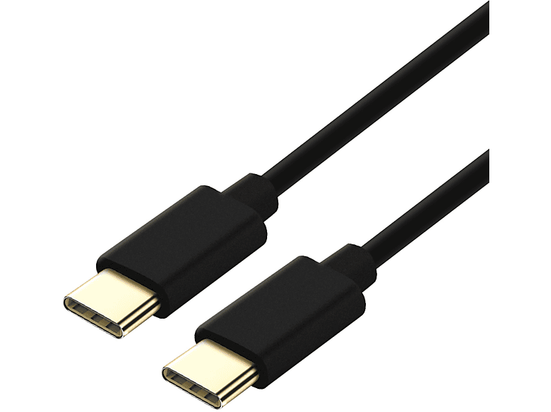 Cable USB | AVIZAR DATAC-2MFC-BK-C2C, USB-C, Negro | MediaMarkt