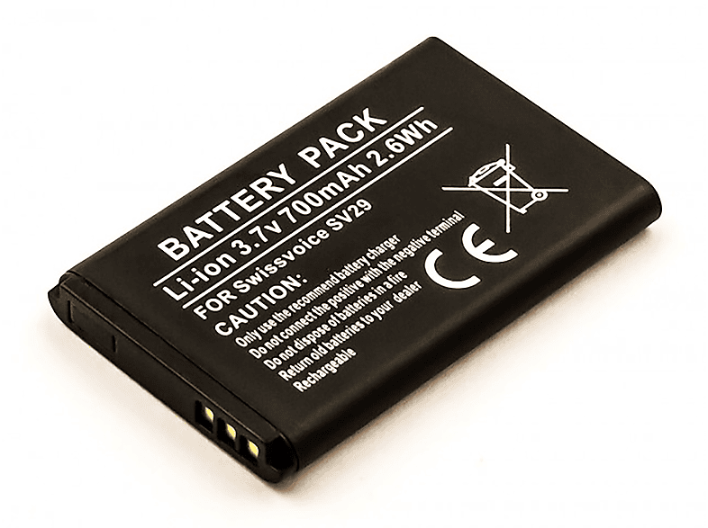 AGI Akku kompatibel mit SWISSTONE BBM 610 kompatiblen Li-Ion Handy ...