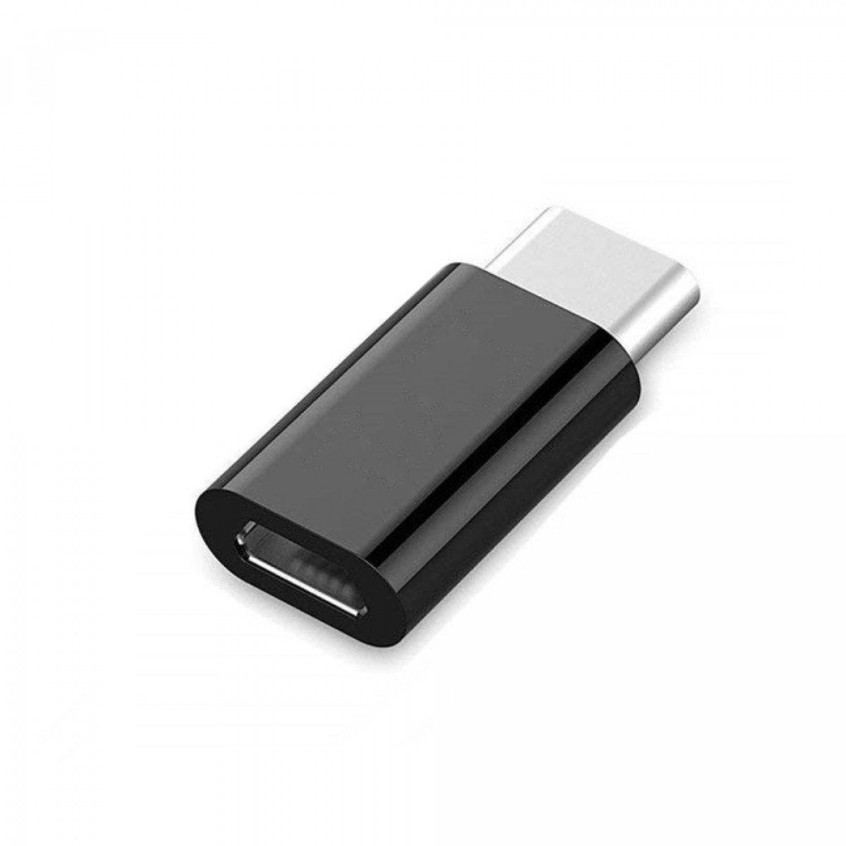 INF Micro-USB zu USB-C Adapter - schwarz Konverter | MediaMarkt
