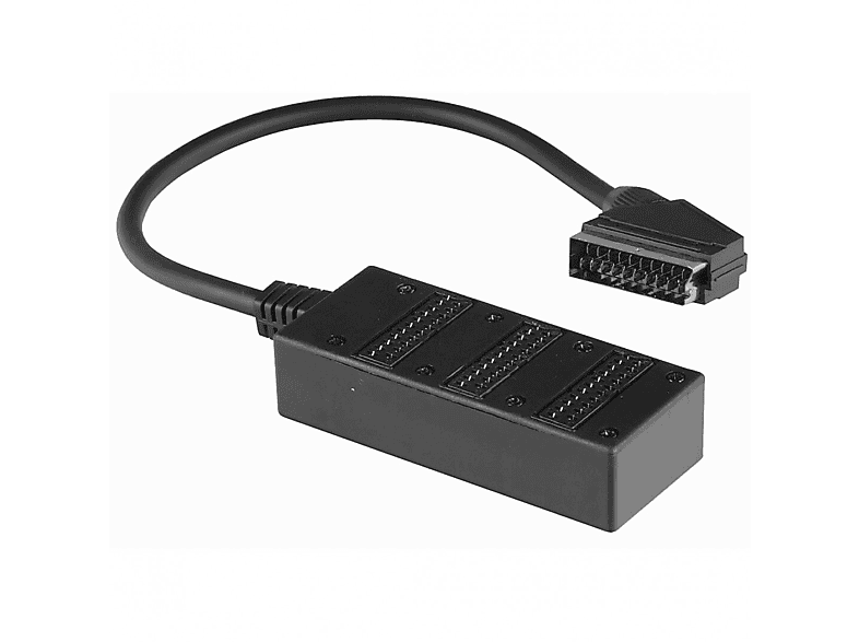 HAMA HAMA Abzweigdose Scart 3 Stk. Scart-Eingänge Scart-Anschluss ...