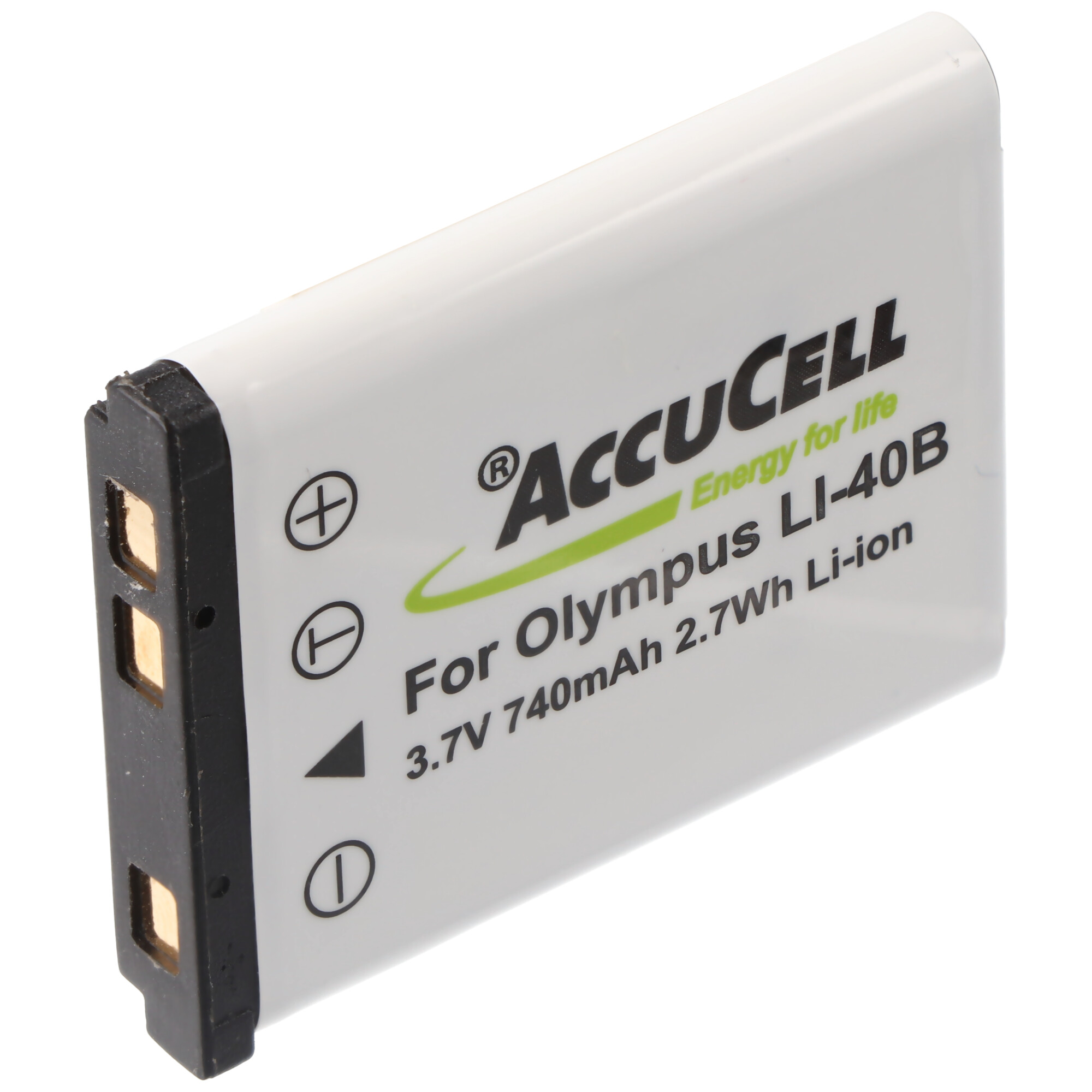 ACCUCELL Akku 6370 6365 Li-Ion – Lithium-Ionen Akku für Digicam, 750 ...