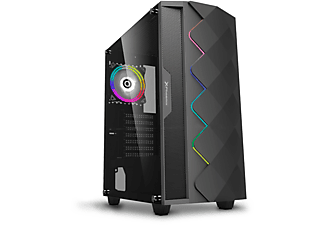 Chasis PC - PHBLACKDIAMOND PHOENIX, Negro | MediaMarkt