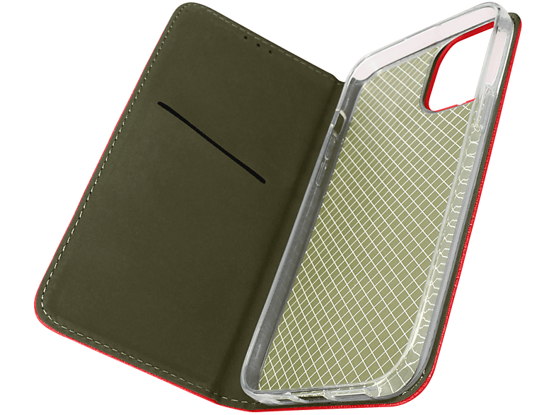 AVIZAR Smart, Bookcover, Apple, iPhone 14, Rot | SATURN