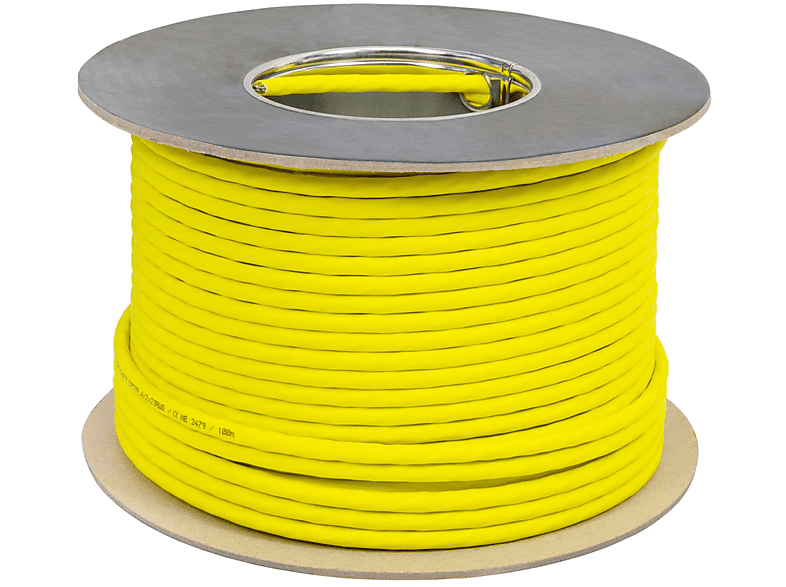 PREMIUMX 100m CAT 7A Netzwerkkabel Simplex LAN Kabel Ethernet ...