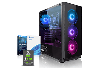 MEGAPORT Gaming PC Gemini II AMD Ryzen 3 Pro 4350G, Windows 11, PC ...