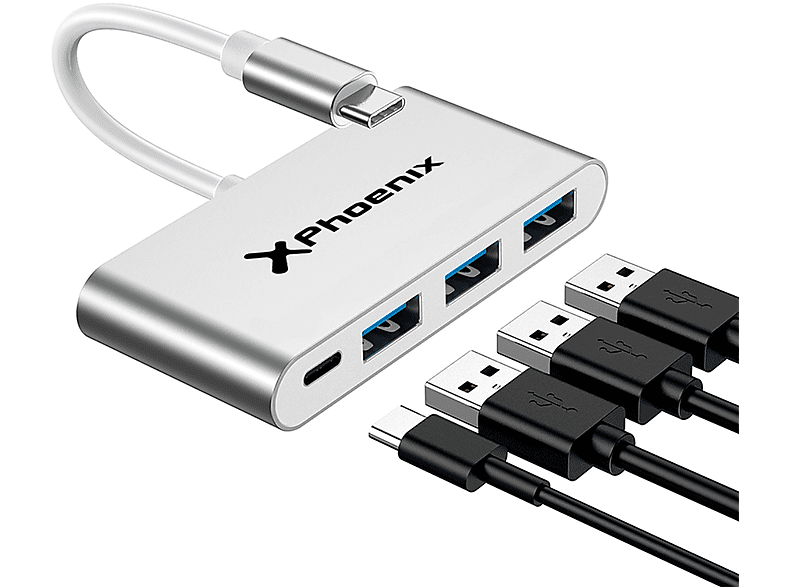 Mini hub - PHTYPECUSBHUB PHOENIX, Multicolor | MediaMarkt