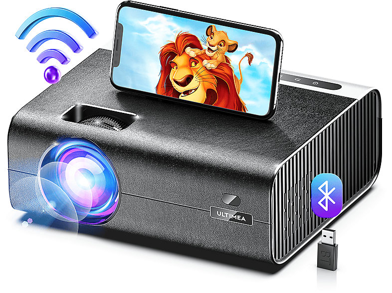 ULTIMEA Magic 420 Pro WLAN Bluetooth Beamer(Full-HD, 3D, 8000 Lumen ...