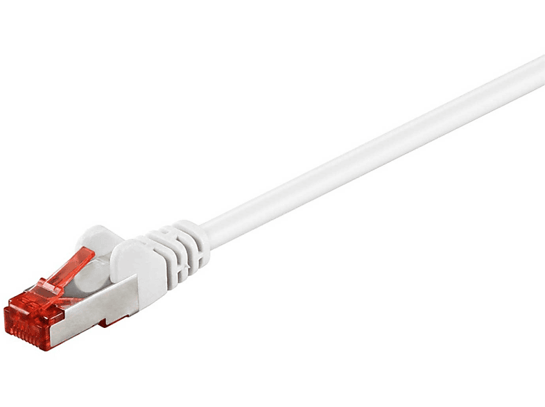 GOOBAY CAT 6-0150 S/FTP PIMF LC WEISS 1.5m (95575), Netzwerkkabel, 1,5 Meter | MediaMarkt