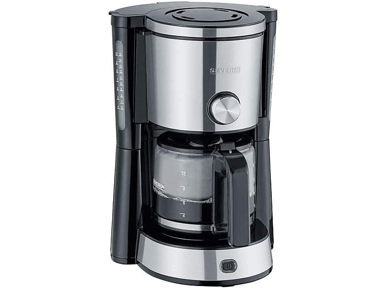 Cafetera de goteo - KA 4825 SEVERIN, 1,000 W, 1 l, Gris | MediaMarkt