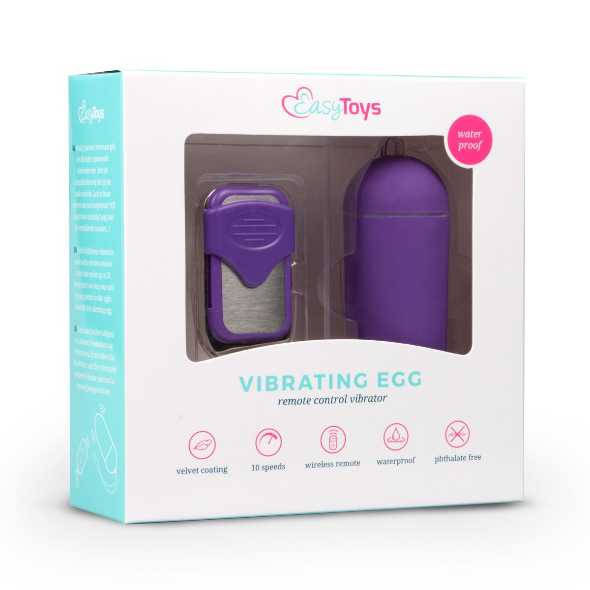 EASYTOYS MINI VIBE COLLECTION Vibrierendes Ei mit Fernbedienung ...