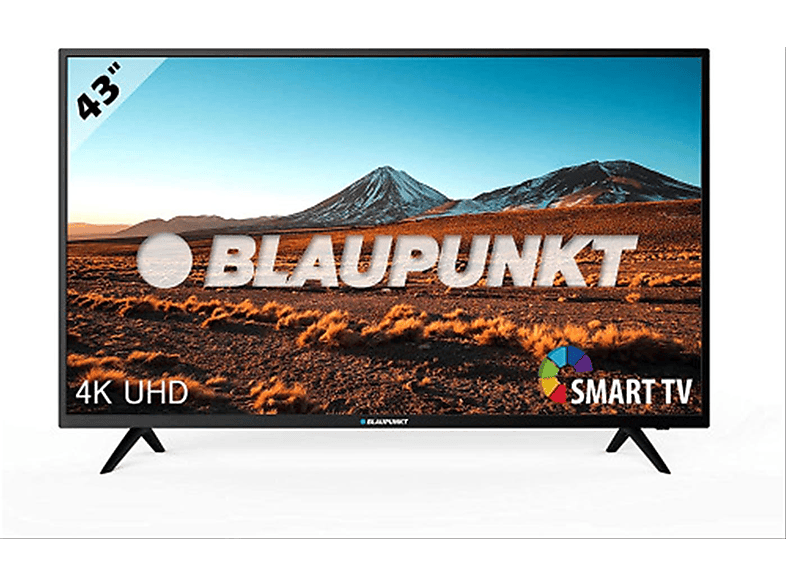 TV LED 43" | BLAUPUNKT BS43U3012OEB, UHD 4K, DVB-T2 (H.265), Negro ...